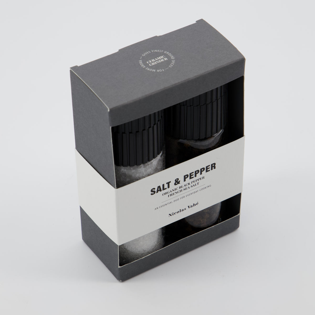 Gift box, Salt & Organic Pepper - Nicolas Vahé – Nordichaus.ch