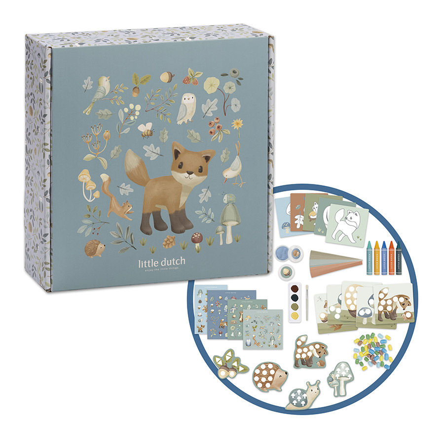 Creativity box XL, Forest Friends - Little Dutch – Nordichaus.ch